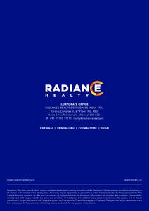 Radiance The Pride in Pallavaram, Chennai - Price, Reviews & Floor Plan