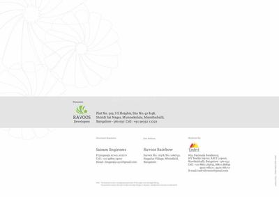 Ravoos Rainbow Brochure Whitefield, Bangalore
