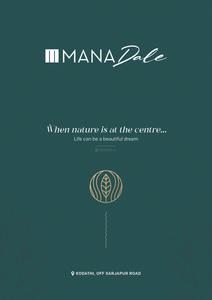 Mana Dale in Sarjapur Road, Bangalore - Price, Reviews & Floor Plan