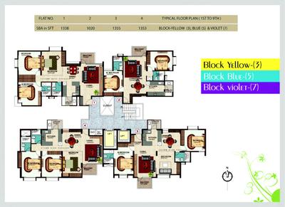 DSR Rainbow Heights in HSR Layout, Bangalore - Price, Reviews & Floor Plan