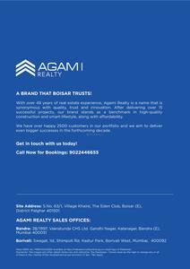 Agami Infinity Park in Boisar, Mumbai - Price, Reviews & Floor Plan