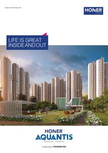 Honer Aquantis Brochure Gopanapalli, Hyderabad
