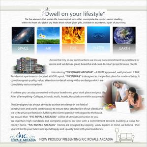 PJC Royale Arcadia Brochure HSR Layout, Bangalore