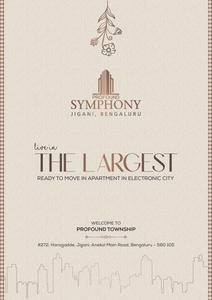 Profound Symphony in Jigani, Bangalore - Price, Reviews & Floor Plan