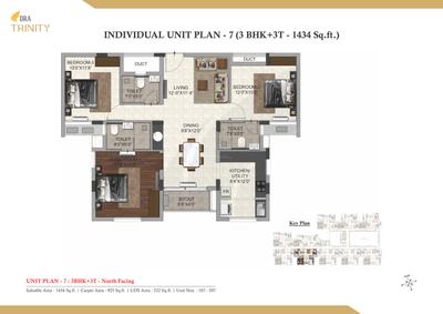 DRA Trinity in Thoraipakkam, Chennai - Price, Reviews & Floor Plan