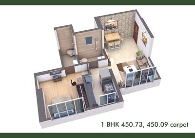 Dhariwal Magathane Press Enclave CHSL in Borivali East, Mumbai - Price, Reviews & Floor Plan