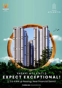 VASAVI ATLANTIS in Narsingi, Hyderabad - Price, Reviews & Floor Plan