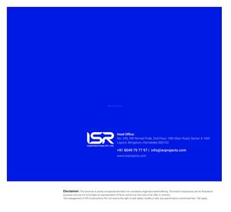 ISR Udayam in Bommanahalli, Bangalore - Price, Reviews & Floor Plan