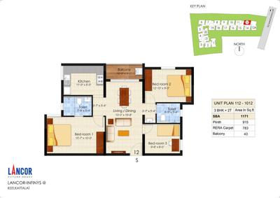 Lancor Infinys in Keelakattalai, Chennai - Price, Reviews & Floor Plan