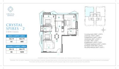 Soham Crystal Spires in Thane West, Thane - Price, Reviews & Floor Plan