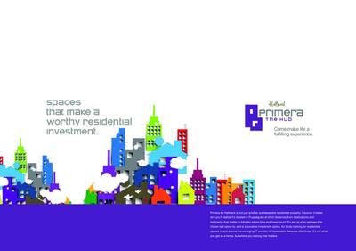 Hallmark Primera The Hub Brochure Puppalaguda, Hyderabad