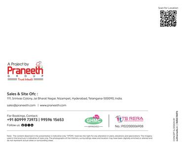 Praneeth Ixora in Hyder Nagar, Hyderabad - Price, Reviews & Floor Plan