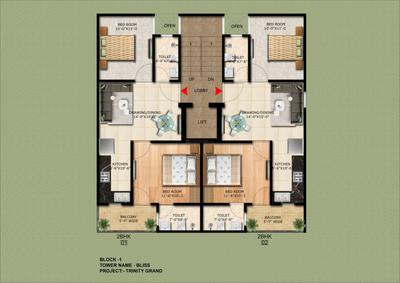 Trinity Grand in Noida Extension, Noida - Price, Reviews & Floor Plan
