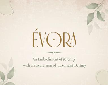 Models Evora Brochure Sangolda, Goa